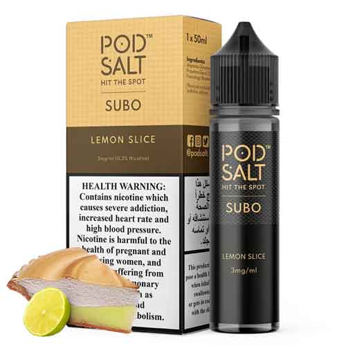 POD SALT - LEMON SLICE - E-ciguae - Pod Salt Abu Dhabi